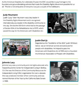 Important Figures in the Disability Rights Movement - Autism Alliance ...